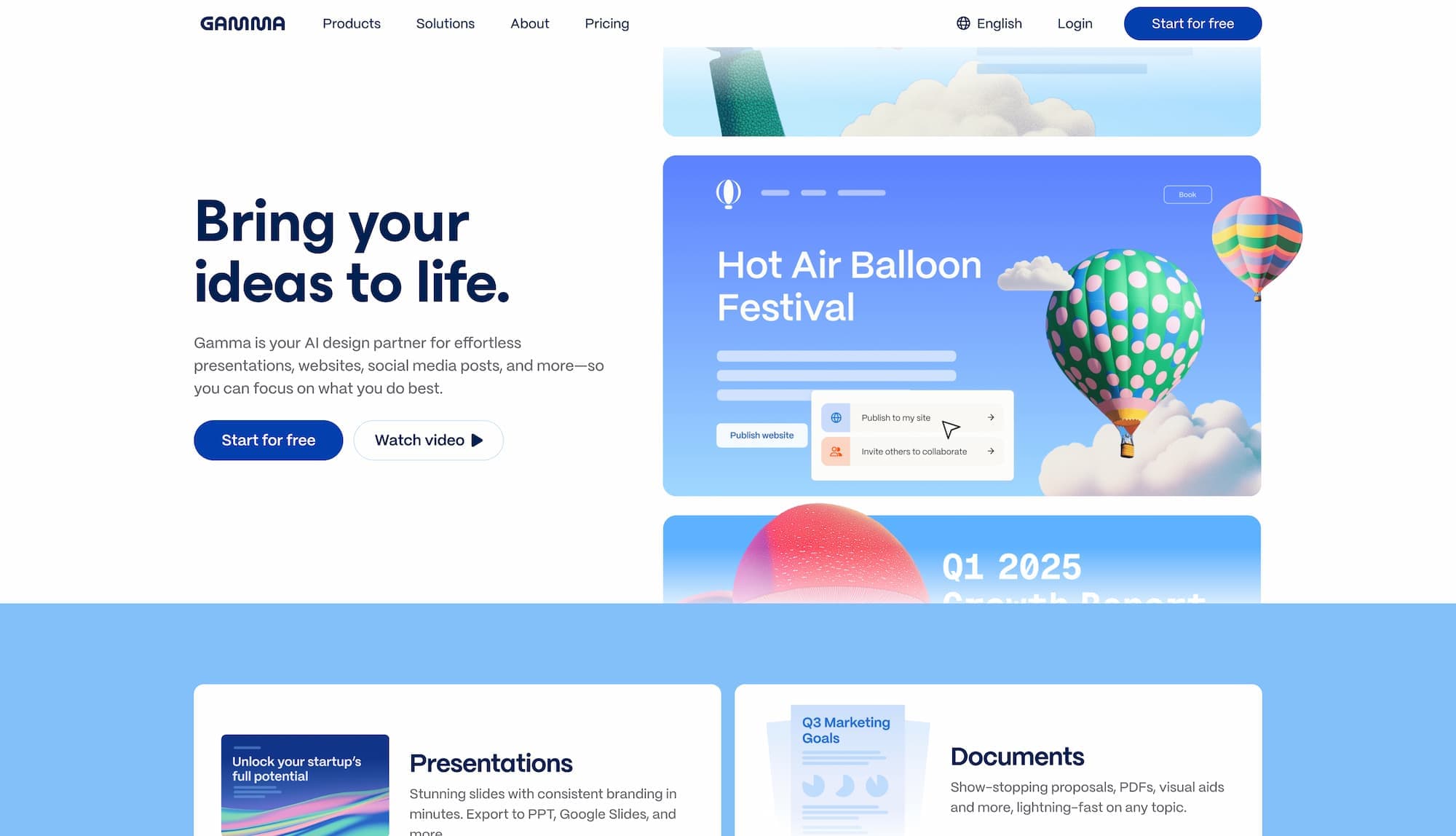 Gamma App: Elevate Your Presentations and Webpages with AI